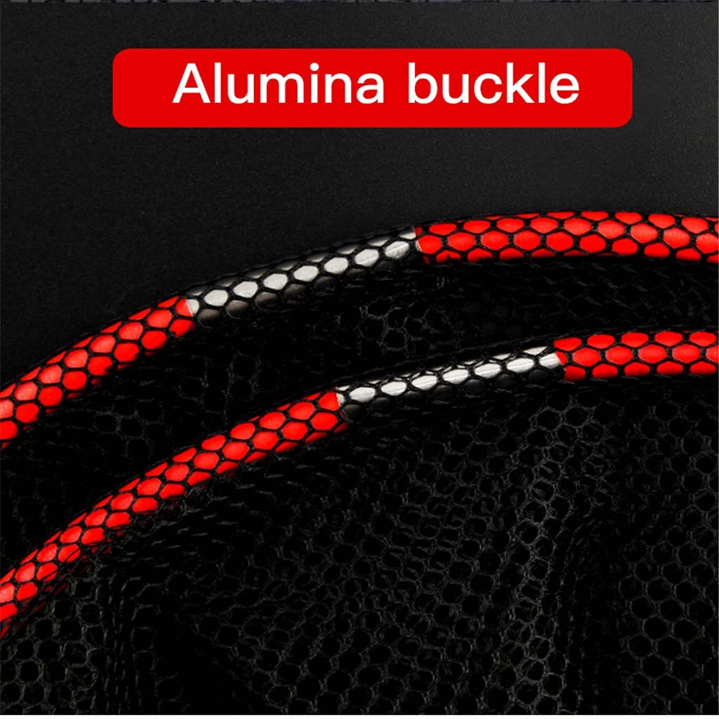 DLOETT Portable Fishing Network Automatic Floating Fishing Net Cage Folding Crab Crawdad Shrimp Minnow Bait Trap Cast Fish Net (Color : 90cm)