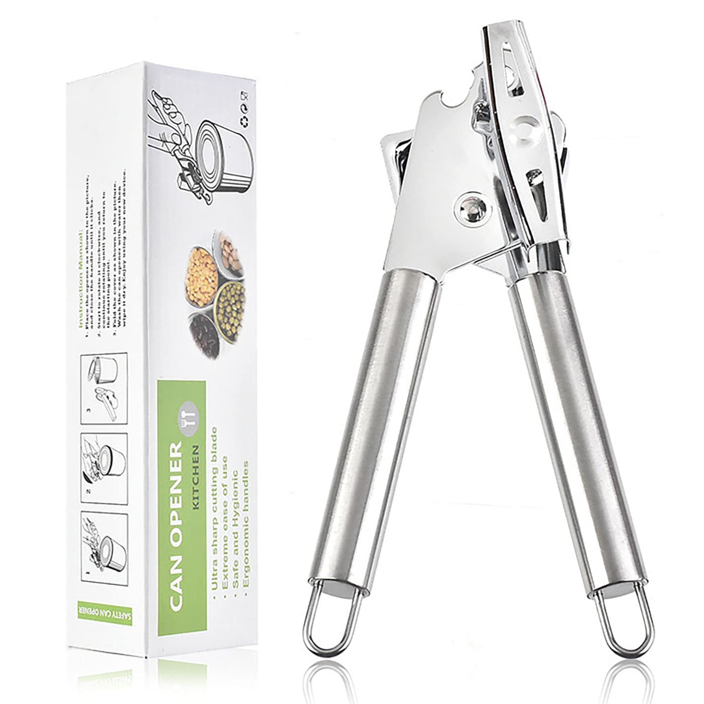 Can opener manual stainless steel multi-function powerful can knife can opener can opener kitchen can opener
