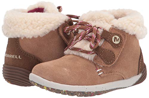 Merrell Bare Steps Cocoa Boot, Chestnut, 10 US Unisex Little Kid