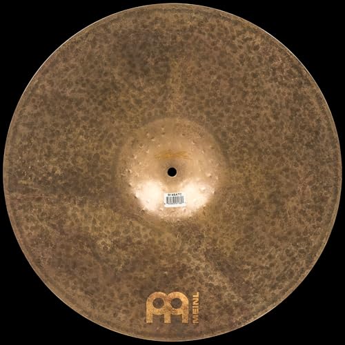 Meinl Cymbals Byzance 18" Vintage Sand Thin Crash, Benny Greb Signature β Made in Turkey β Hand Hammered B20 Bronze, 2-Year Warranty, Sandblasted, (B18SATC)