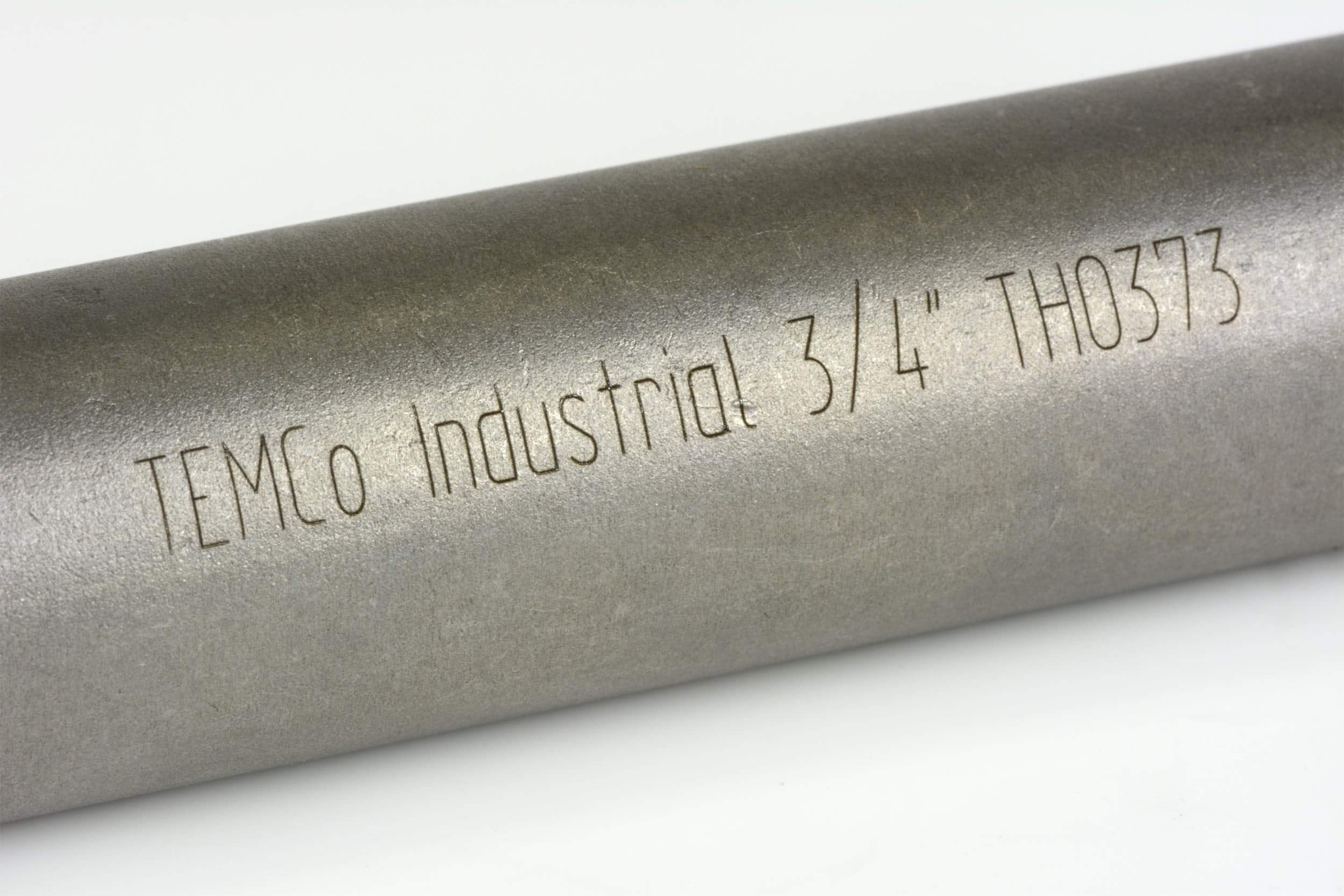 TEMCo TH0373- SDS PLUS shank 3/4" Bore Forged Ground Rod Driver will drive both 5/8 inch & ¾ inch Ground Rods