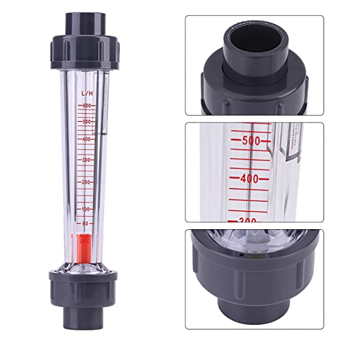 Deosdum 60‑600L/H Plastic Tube Liquid Water Rotameter LZS‑15D Flow Meter