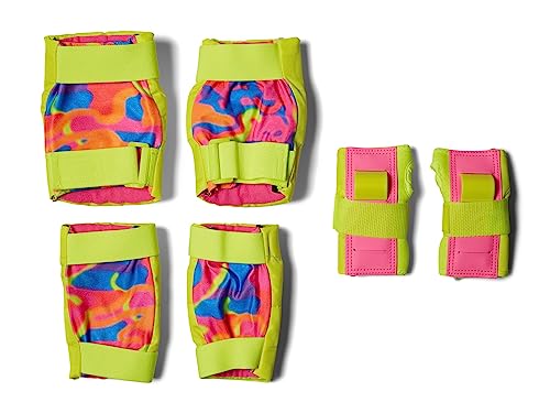 Impala Rollerskates Girl's Impala Protective Set (Little Kids/Big Kids) Barbie Bright Yellow MD (7-9 Years)