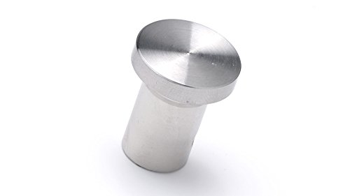 Richelieu Hardware 51124170 Contemporary Stainless Steel Hook, Stainless Steel