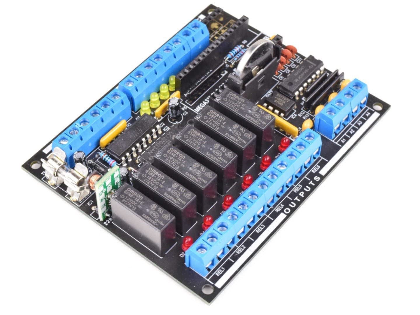 CANADUINO® PLC MEGA328 Electronics DIY Kit (100% Compatible with Arduino)