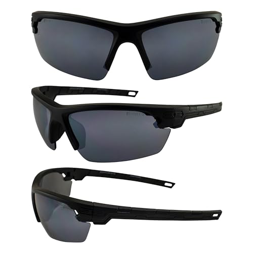 Epoch Link Golf Sport Sunglasses Black Frame Smoke Lenses