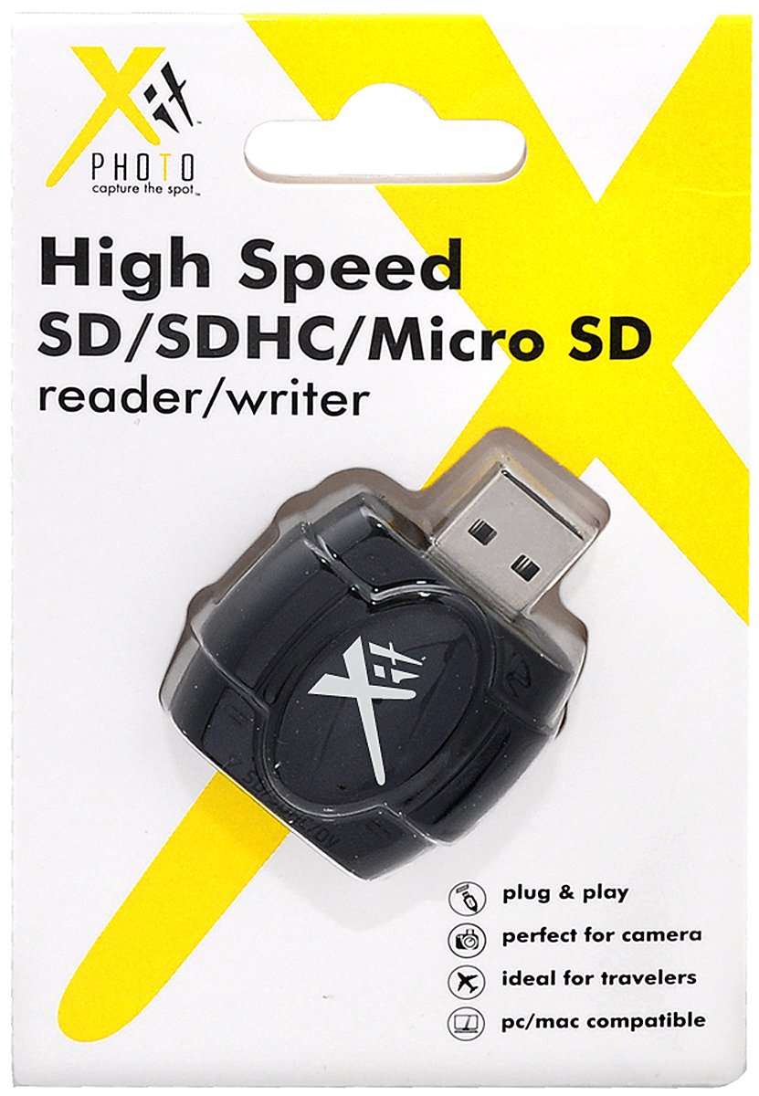 Xit SD/SDHC MicroSD Card Reader/Writer (XTSDCR)