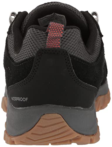 Columbia Men's Redmond III Waterproof Hiking Shoe, Dark Grey/Black, 10.5 Wide