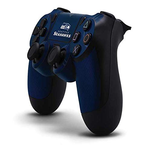 Skinit Decal Gaming Skin Compatible with PS4 Controller - Officially Licensed NFL Seattle Seahawks Team Jersey Design