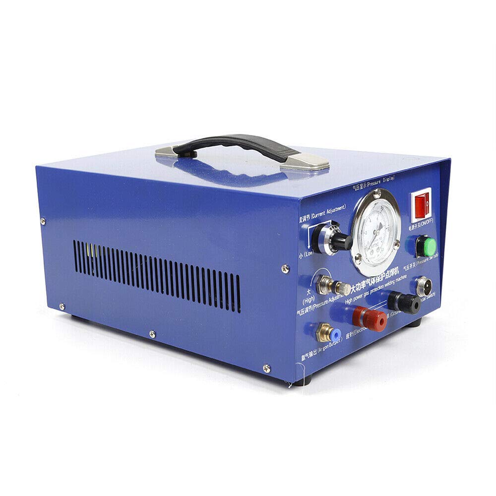 DNYSYSJ Automatic Spot Welder, 110V Jewelry Spot Welding Machine Pulse Argon Necklace Bracelet Arc Welding Machine for Gold, Silver, K Gold, Palladium, Platinum,Titanium, Copper