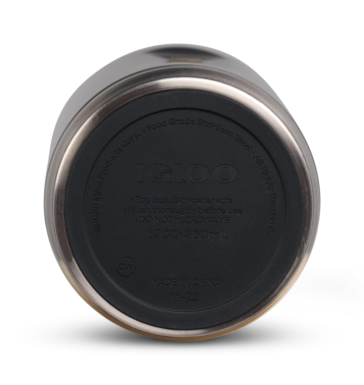 Igloo, 12 OZ Stainless Steel, Tumbler, Flip ‘n’ Sip, Spruce