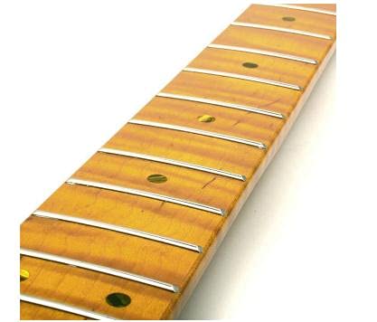 CJWSLYT Guitar Electric Guitar Handle Tiger Pattern Maple 21 frets Guitar Handle Guitar & Accessories Electric Guitar Parts String Instrument Accessories Electric Guitar