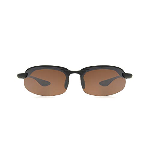 Dioptics unisex adult Solar Comfort Geyser Sunglasses Sport Sunglasses, Black, 54 mm US
