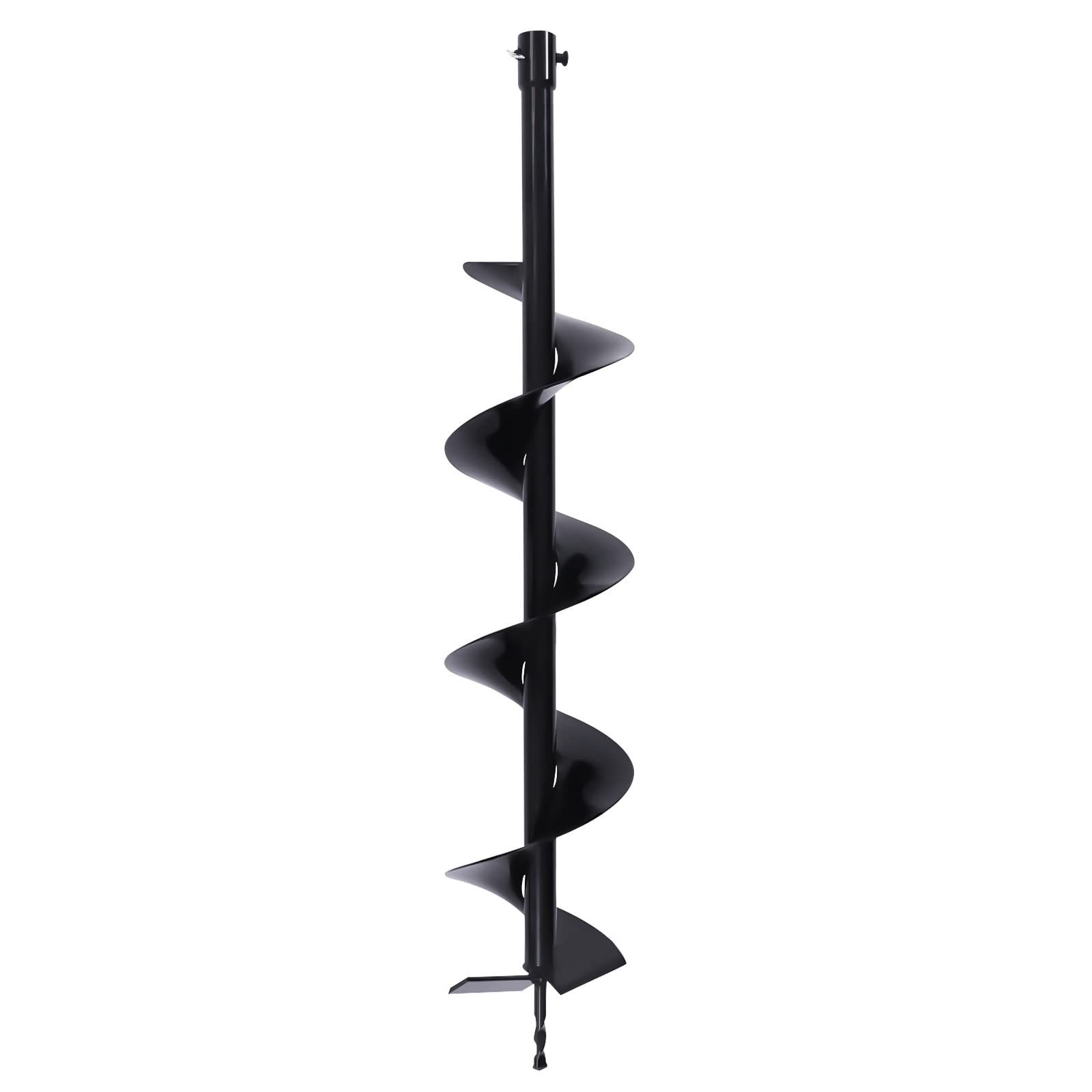 DYRABREST Auger Drill Bit 6 inch Garden Plant Flower Bulb Auger Spiral Hole Drill for Post Holes Replacement Earth Digger Planting Drill