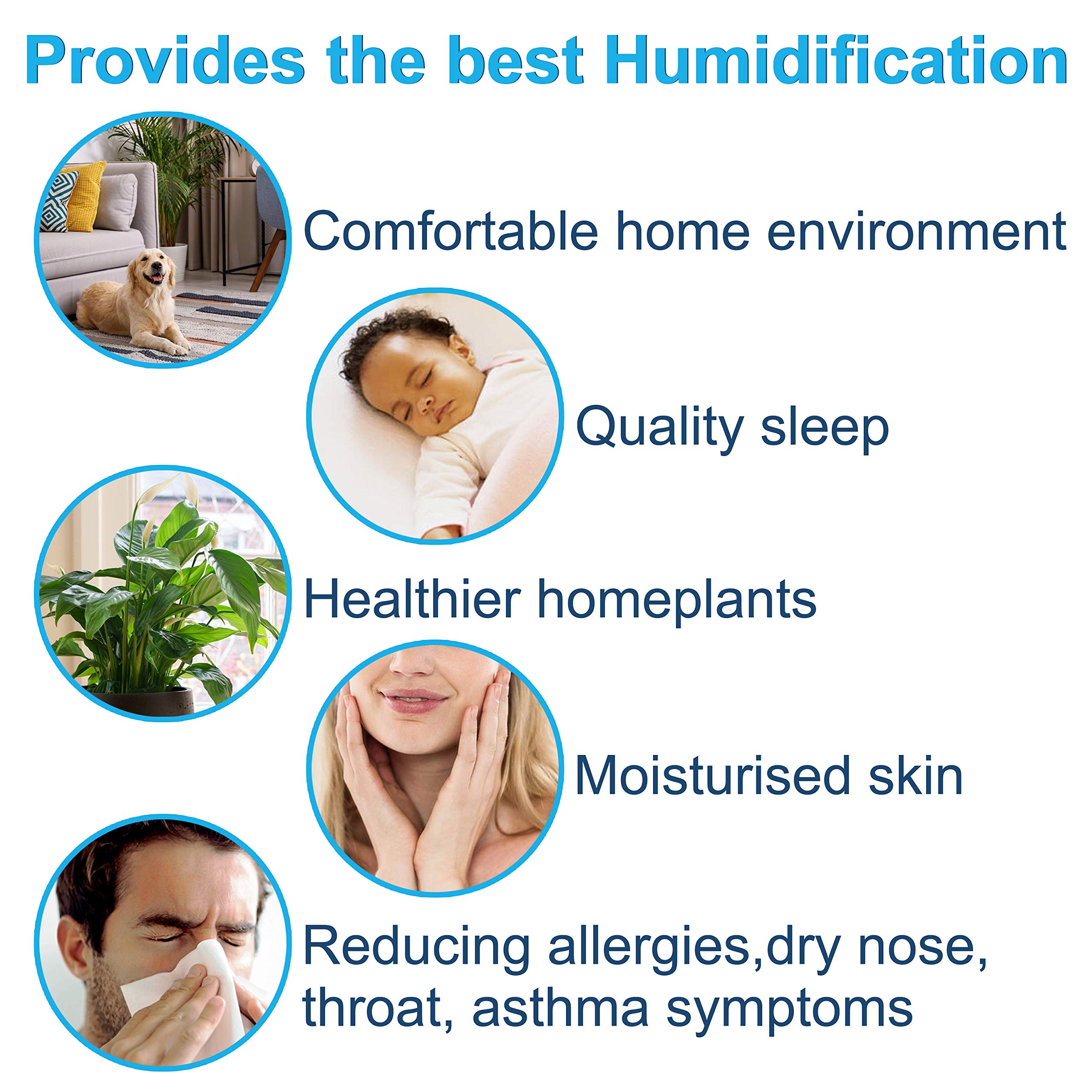 HQRP 2-pack Water Filter compatible with GeneralAire 570 570M 570A Whole House Humidifiers; GA10, ReservePro 7900, BestAirPro A10-PR A10PR Replacement