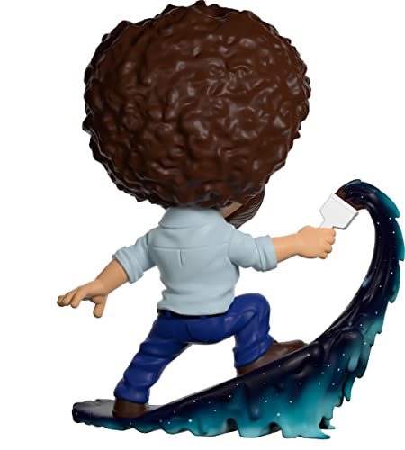Youtooz Bob Ross Happy Accidents Action Figure, Bob Ross Figure 5" Vinyl Figure Bob Ross Collection