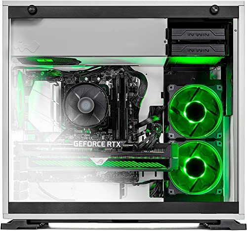 Skytech Shiva Gaming PC Desktop – Intel Core i5 10400 2.9 GHz, RX 6600XT, 1TB NVME SSD, 16G DDR4 3200, 600W Gold PSU, AC Wi-Fi, Windows 10 Home 64-bit