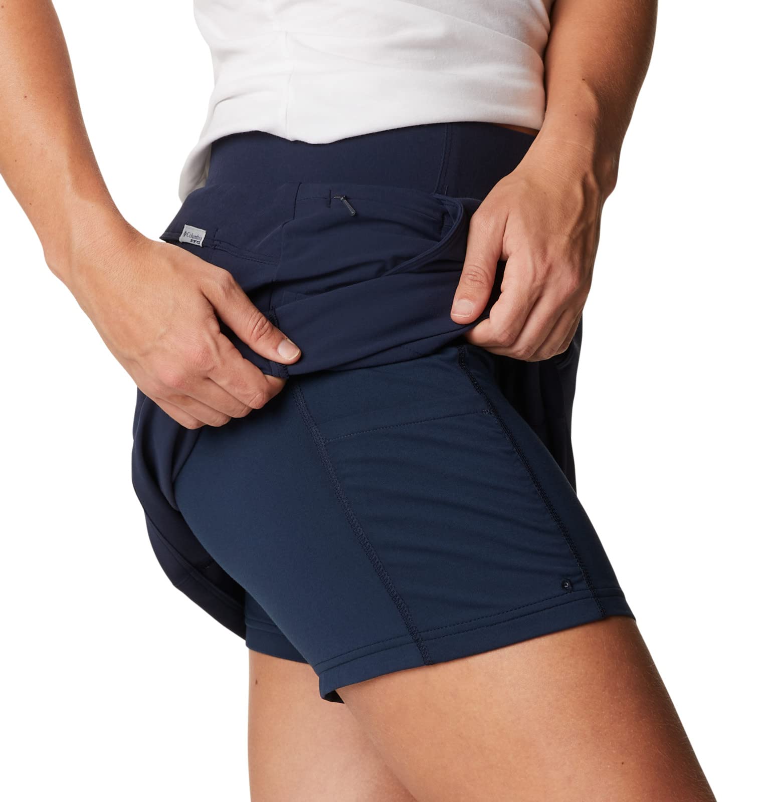 Columbia Women's Sun Drifter Woven Skort, Collegiate Navy, X-Large