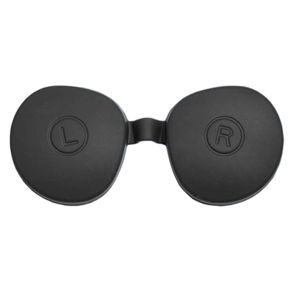 Ytaland VR Lens Cover for Oculus Quest 2 Dust Proof Cover for Oculus Quest 2 Anti-Dust Silicone Lens Protector (Black)