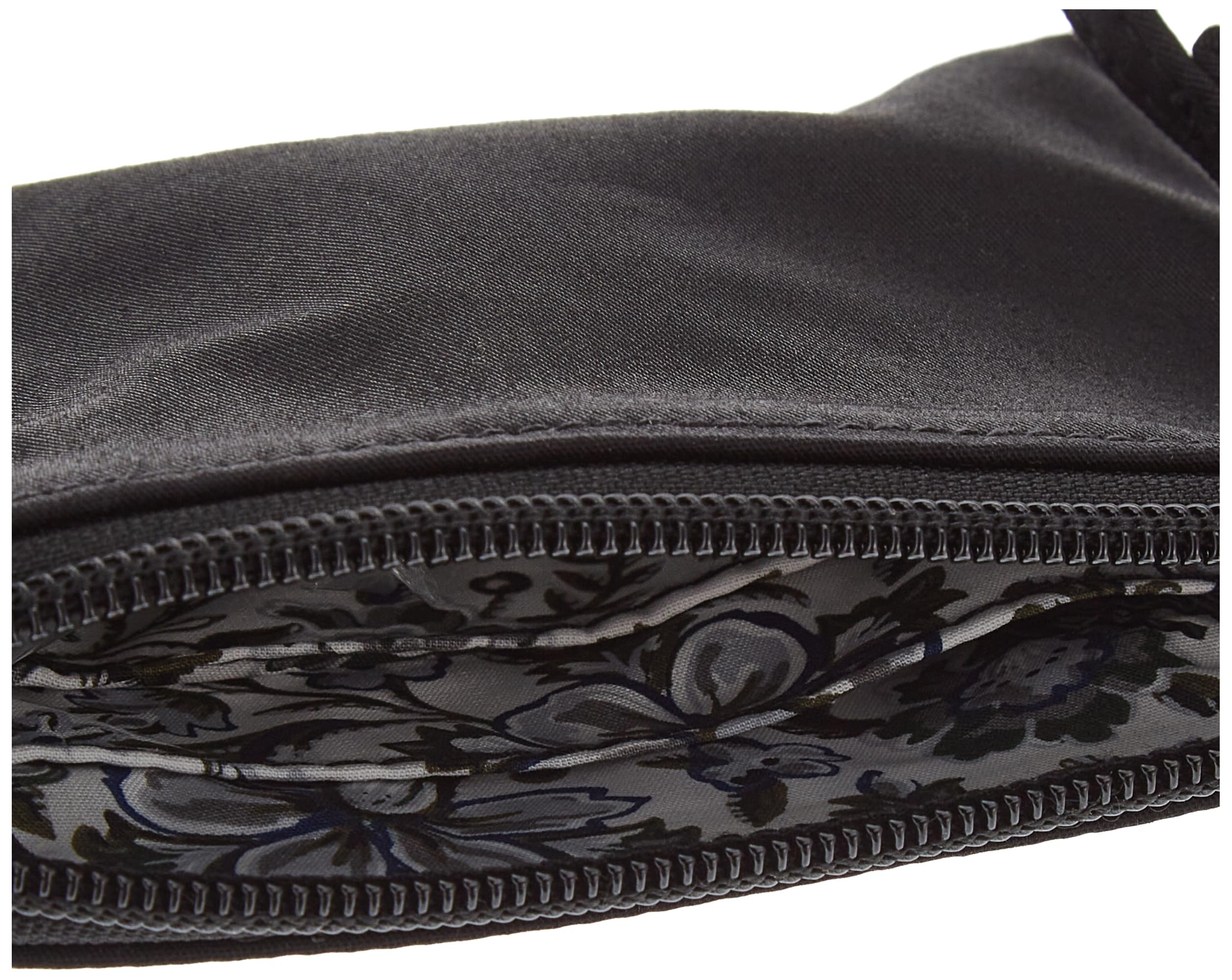 Vera Bradley Women's Cotton Clip & Zip Mini Pouch Wallet, Prairie Paisley - Recycled Cotton, One Size
