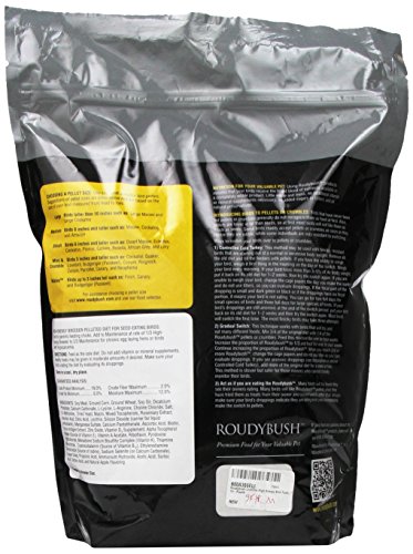 Roudybush Crumble High Energy Bird Food, 10-Pound