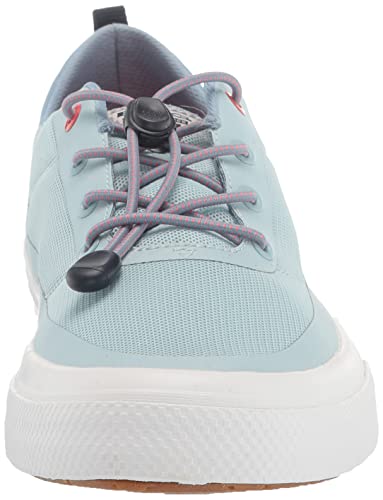Columbia Women's Bonehead PFG Boat Shoe, Mountain Mist/Collegiate Navy, 8.5