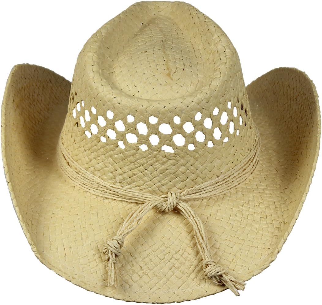 Natural Women's Cowboy Hat with Heart