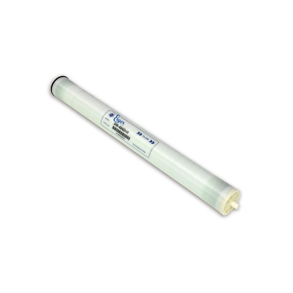 Eiger Water Sea Water Desalination Membrane Element-SW-4040HR 1900GPD, 4" x 40" concentration between 15000ppm and 40000ppm