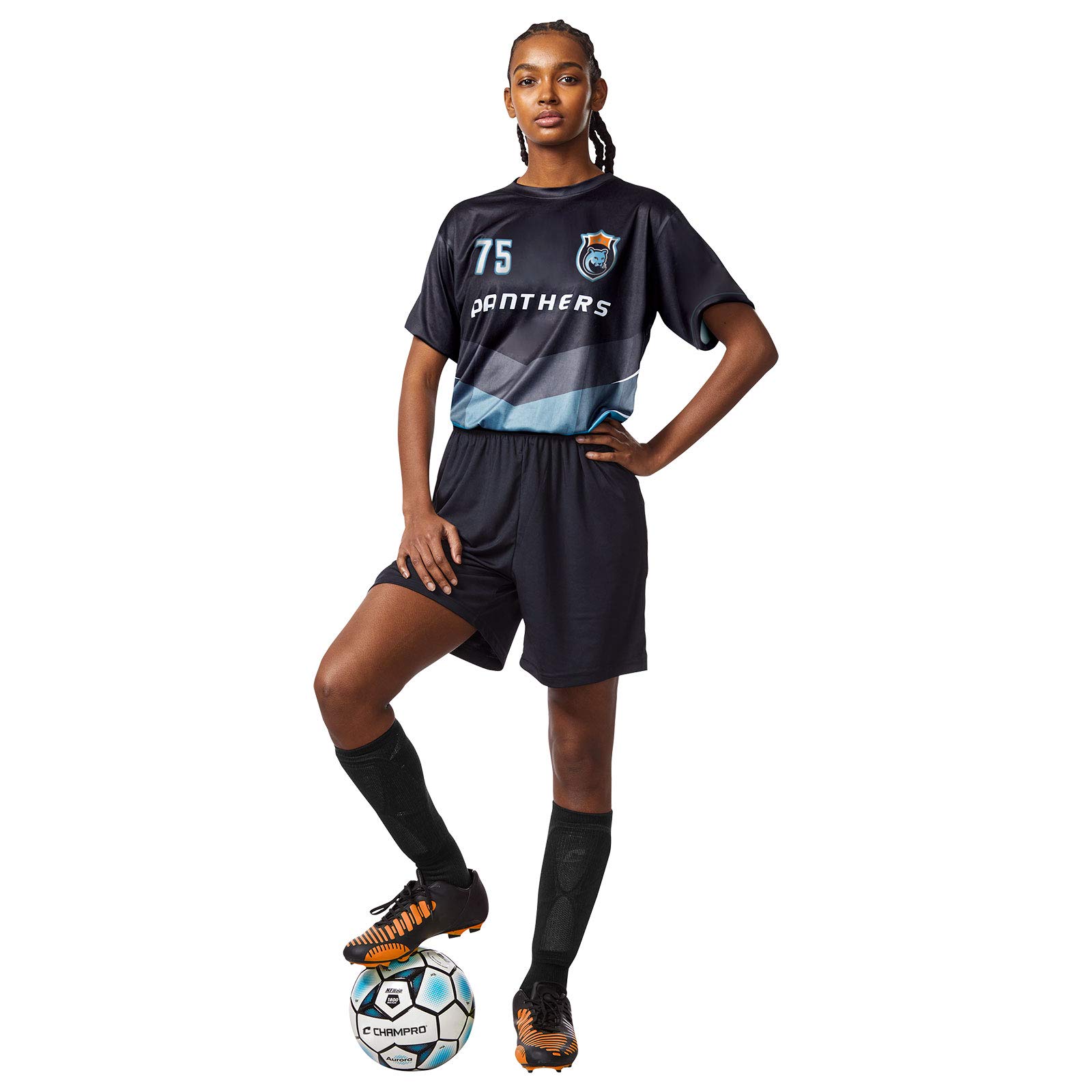 Champro Multi-Sport Socks, Single Pair, Adult Small, Royal