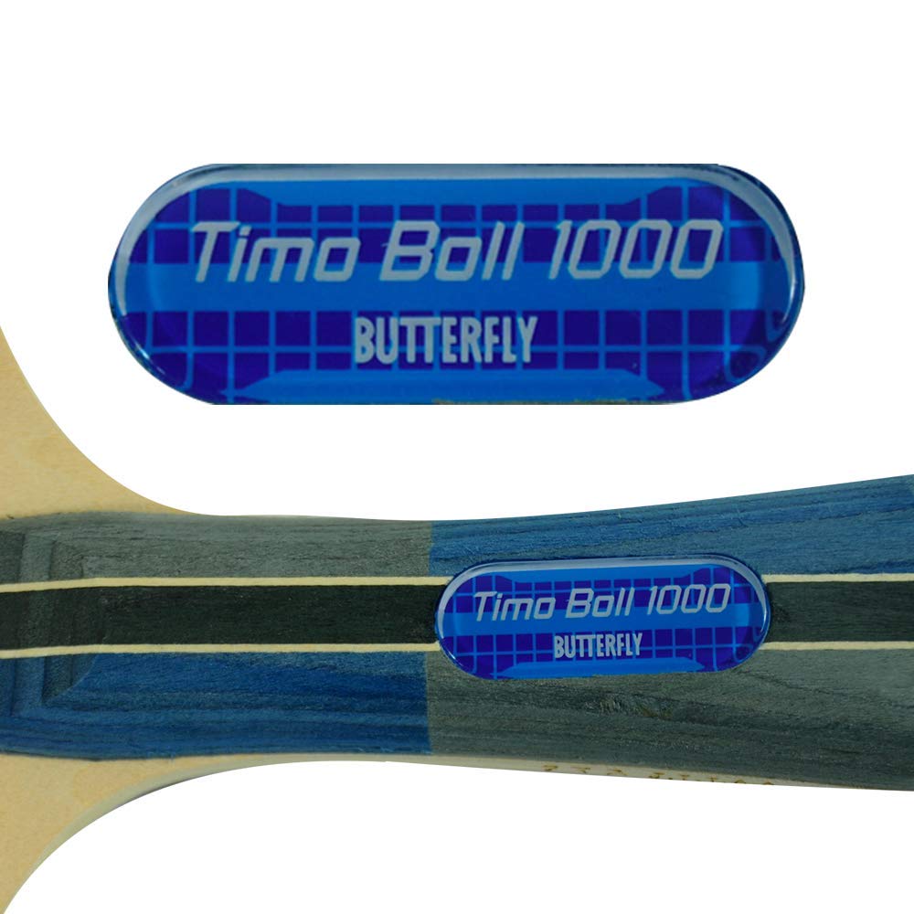 Butterfly Timo Boll Shakehand Ping Pong Paddle - Good Speed and Spin with Superb Control - Japan Series - Recommended for Beginning Level Players - International Table Tennis Federation Approved