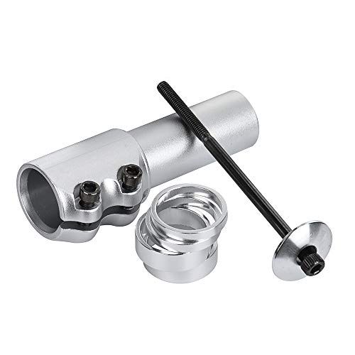 Toxz Aluminum Alloy Bicycle Front Fork Stem Extender,Stem Increased Control Tube Extend,Handlebar Stem SL,Handlebar Fork Stem,Diameter: 28.6MM
