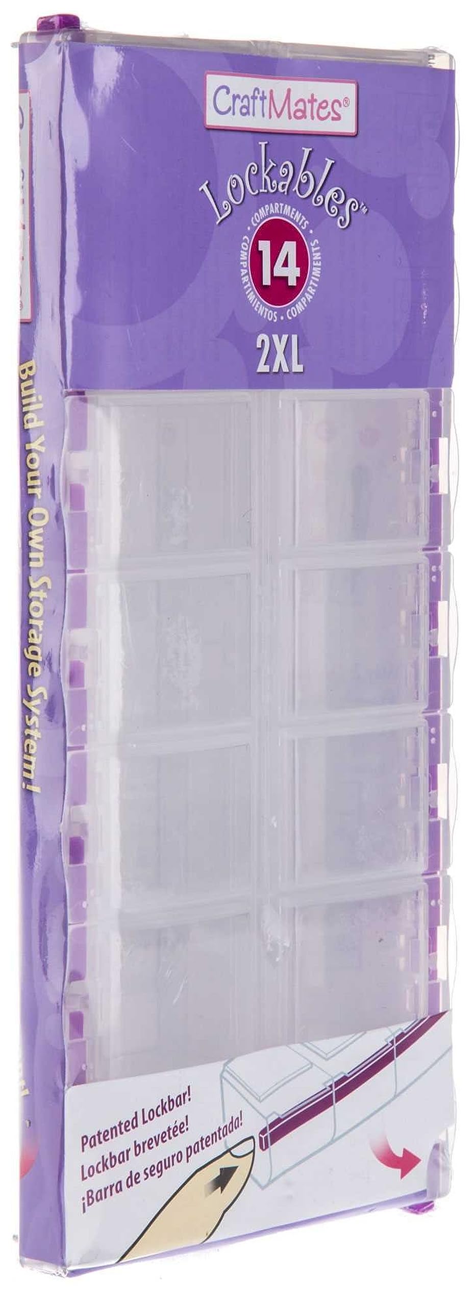Hobby Lobby 14-Compartment Locking Caddy