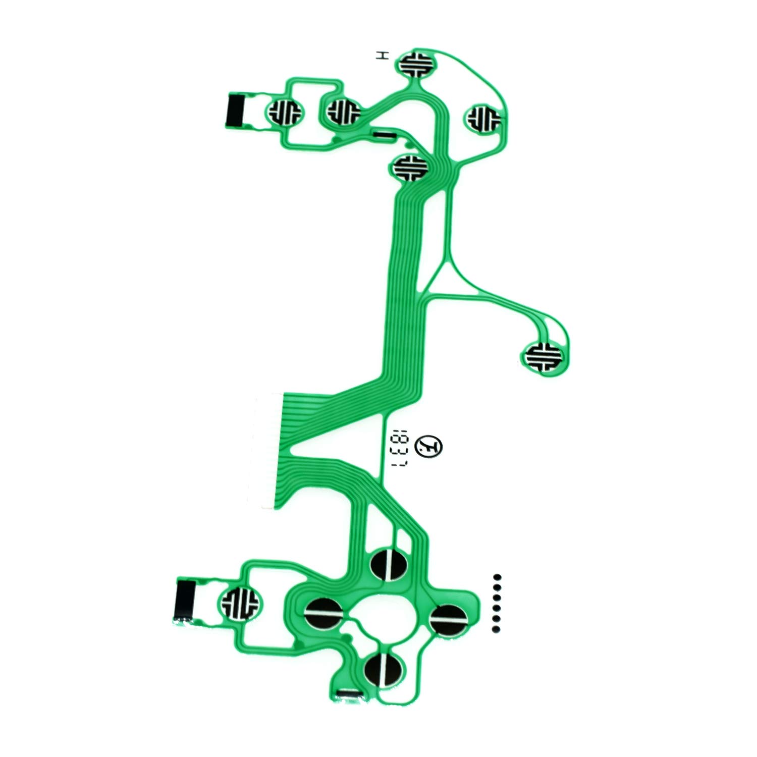Button Ribbon Circuit Board Film Ribbon Flex Cable Replacement for PS4 Pro Dualshock 4 JDM-050 Controller Conductive Film