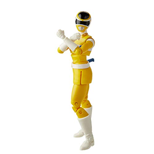 Power Rangers Lightning Collection in Space Yellow Ranger 6-Inch Premium Collectible Action Figure Toy with Accessories