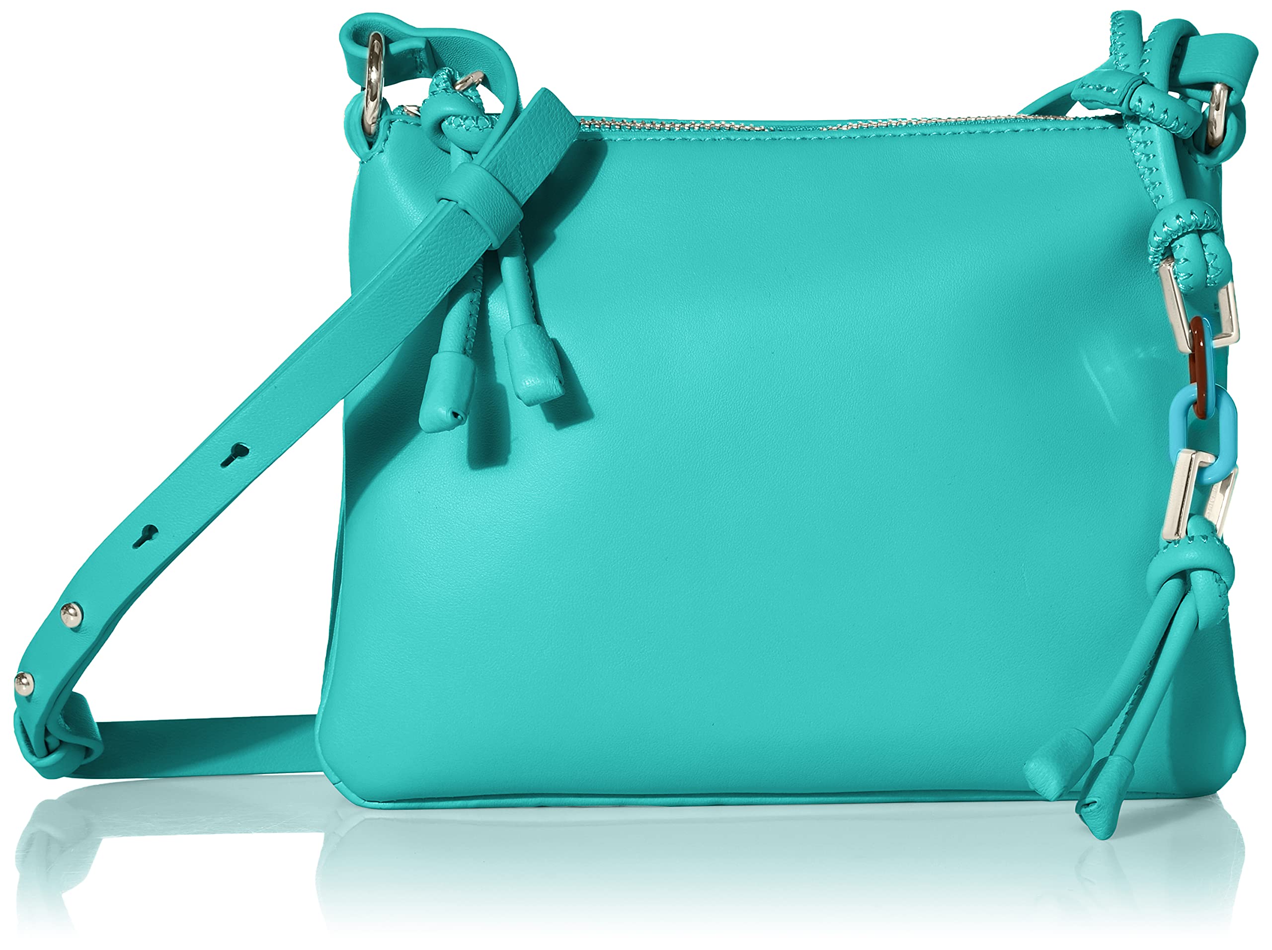Vince Camuto womens Brant Crossbody, Aqua Green, Small US