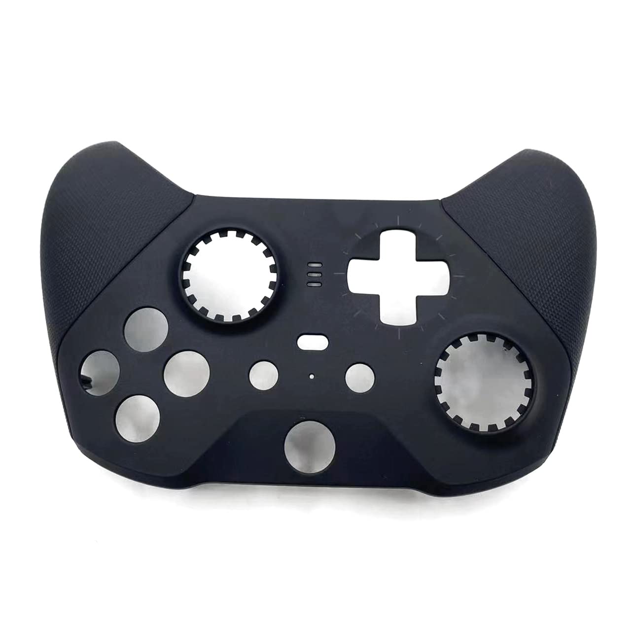 Cowhilan Replacement Front Housing Shell Case Faceplate Cover Compatible with Xbox Elite Series 2 Wireless Controller - Black