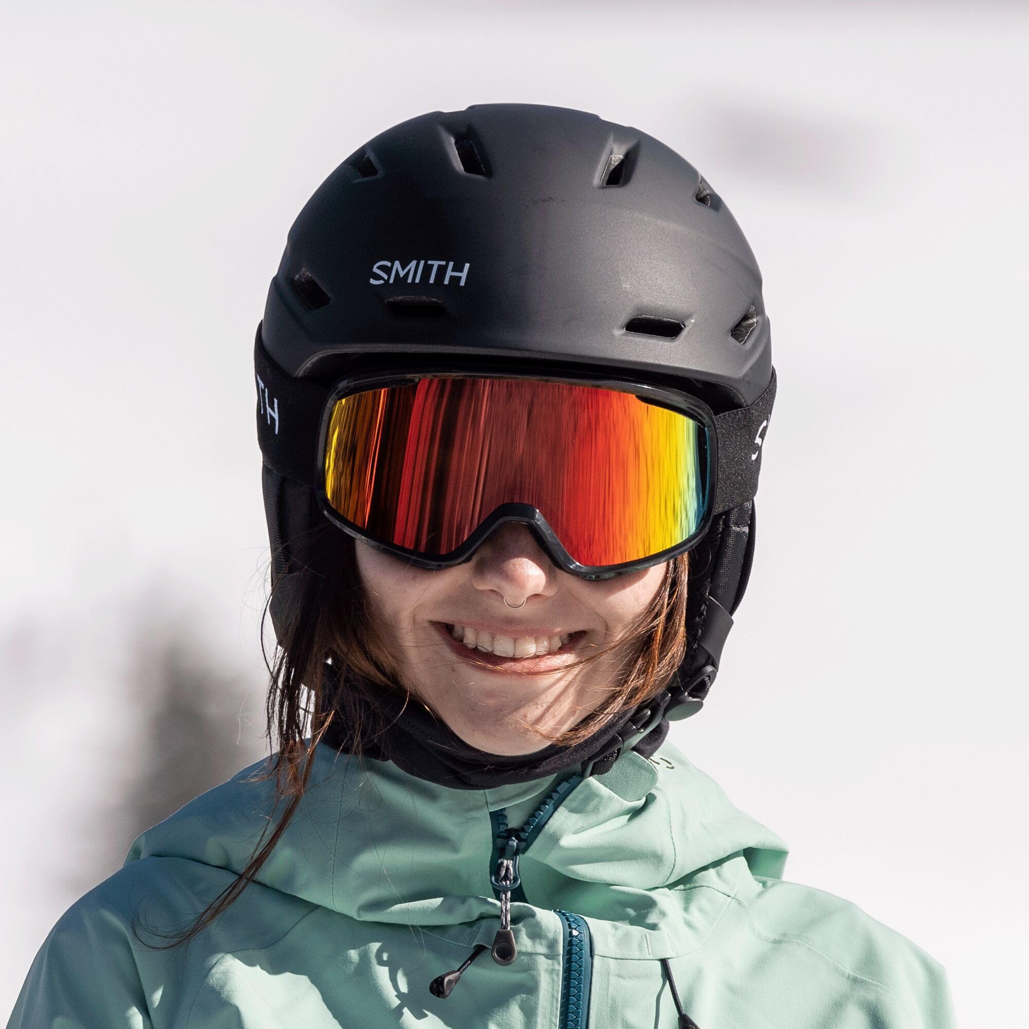 Smith Mirage Helmet for Women – Adult Snowsports Helmet with MIPS Technology + Zonal Koroyd Coverage – Lightweight Protection for Skiing & Snowboarding– Matte White, Small