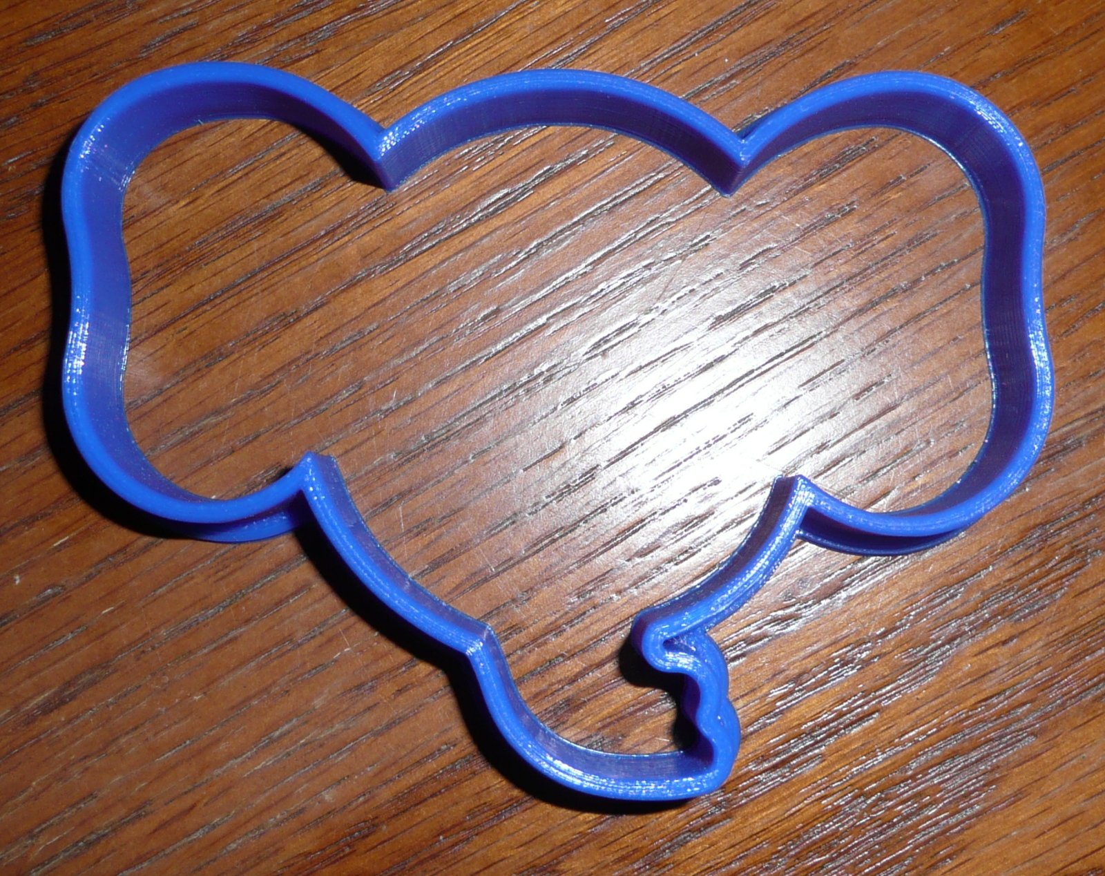ELEPHANT HEAD ANIMAL COOKIE CUTTER MADE IN USA PR283