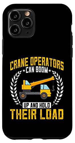 iPhone 11 Pro Crane Operators Can Boom Funny Forklift Hook Crane Driver Case