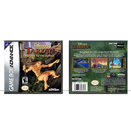 Disney's Tarzan: Return to the Jungle | (GBA) Game Boy Advance - Game Case Only - No Game