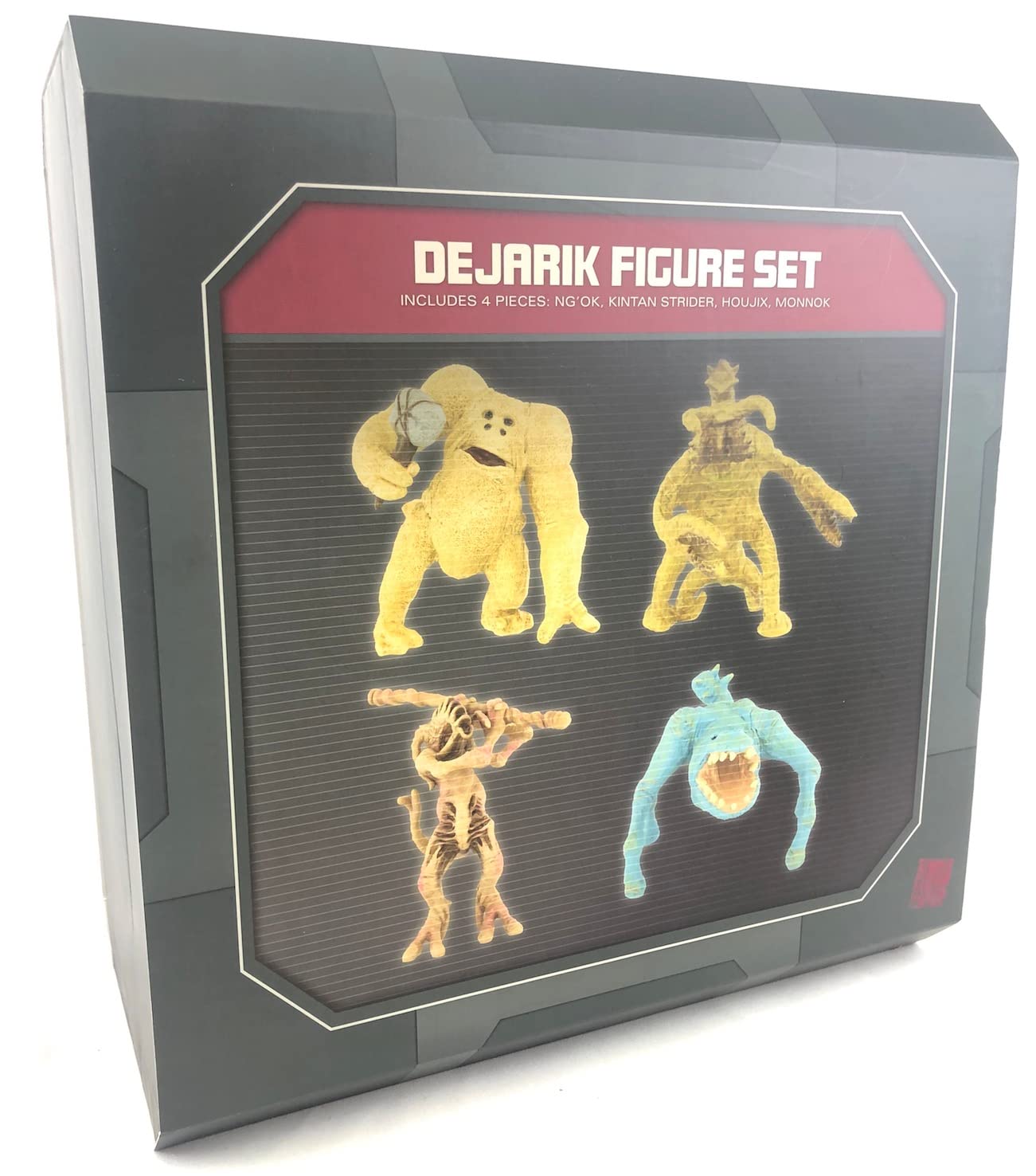 Disney - Star Wars - Galaxy's Edge - Dejarik HoloChess - Hard Resin Statue Figures - Set of 4, Multicolor (djarik1)