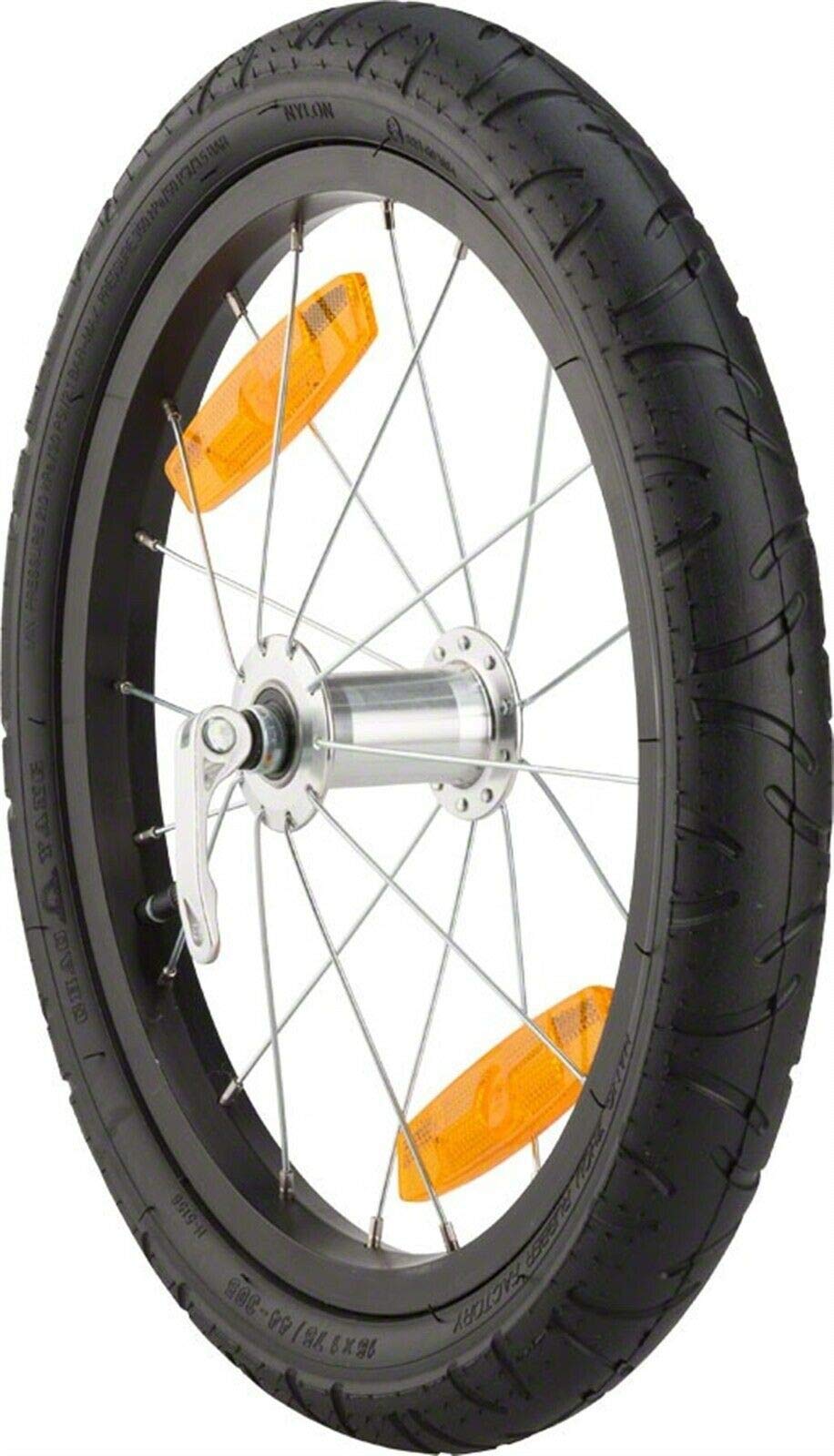 Burley Unisex_Adult Alu QR Wheel, Black, 16"