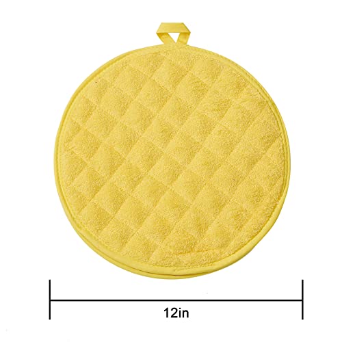 Lifaith ortilla Warmer,Tortilla Server,Pancake Keeper,Size 12β High Density Fabric Keep Warm,Bag to Keep Food Warm (Yellow) β¦
