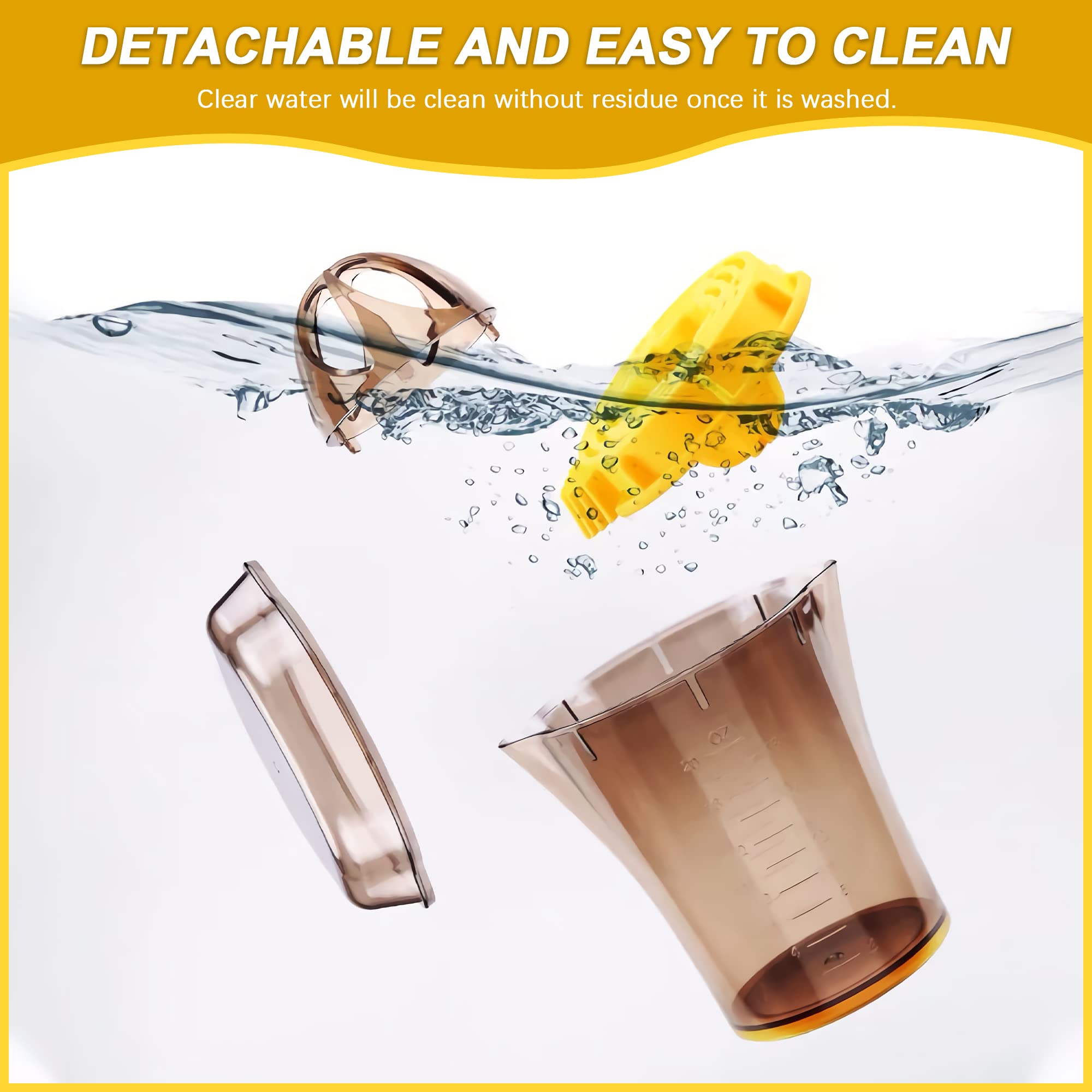 Citrus Lemon Orange Juicer Squeezer, Manual Hand Juicer for Orange Lime Squeezer, Lemon Juicer Orange Juicer Squeezer with Strainer and Built-in Measuring Cup