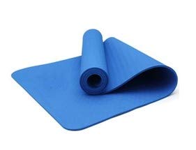 Byhari non slip , Eco friendly TPE yoga mat, [72 x 24 x 4 mm], includes free convenient waterproof high quality travel bag.