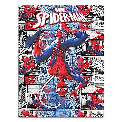 Marvel Spiderman Backpack Set - 10+ pc Spiderman School Bundle with Backpack, Pencil Bag, More (Marvel Spiderman School Supplies)
