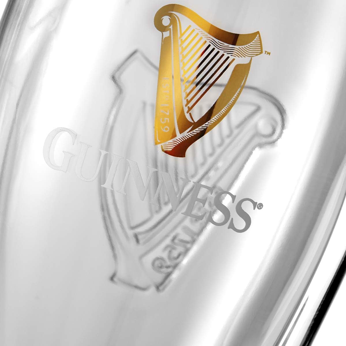 Guinness Nitrosurge Device With 20oz Gravity Pint Glass Giftset, Stout Beer, Perfect Pub Pour At Home Gift, Rechargeable Nitro Surge Guinness Device