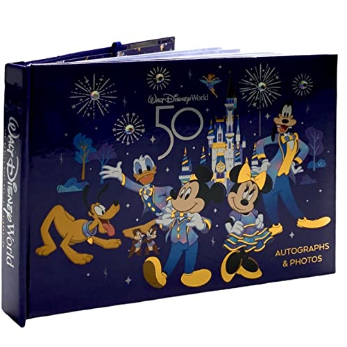 Disney Parks Exclusive - Wait Disney World Official Autograph Book - 50th Anniversary