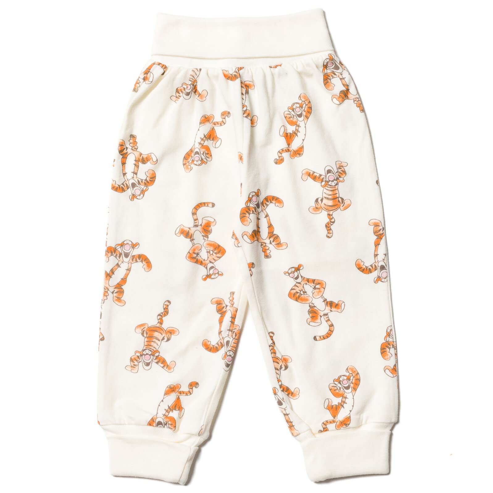 Disney Tigger Winnie the Pooh Newborn Baby Boys Cuddly Snap Bodysuits Pants Gray/White 3-6 Months