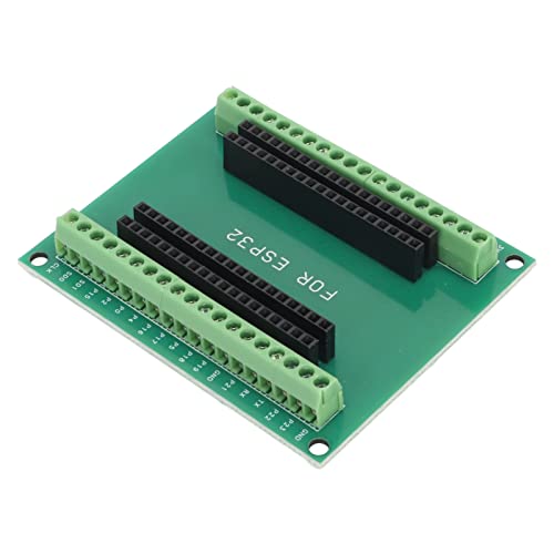 ESP32 Development Board, Stable 2 in 1 2 Types Connections Wireless WiFi Bluetooth 38 Pin Microcontroller Development Board for Smart Home